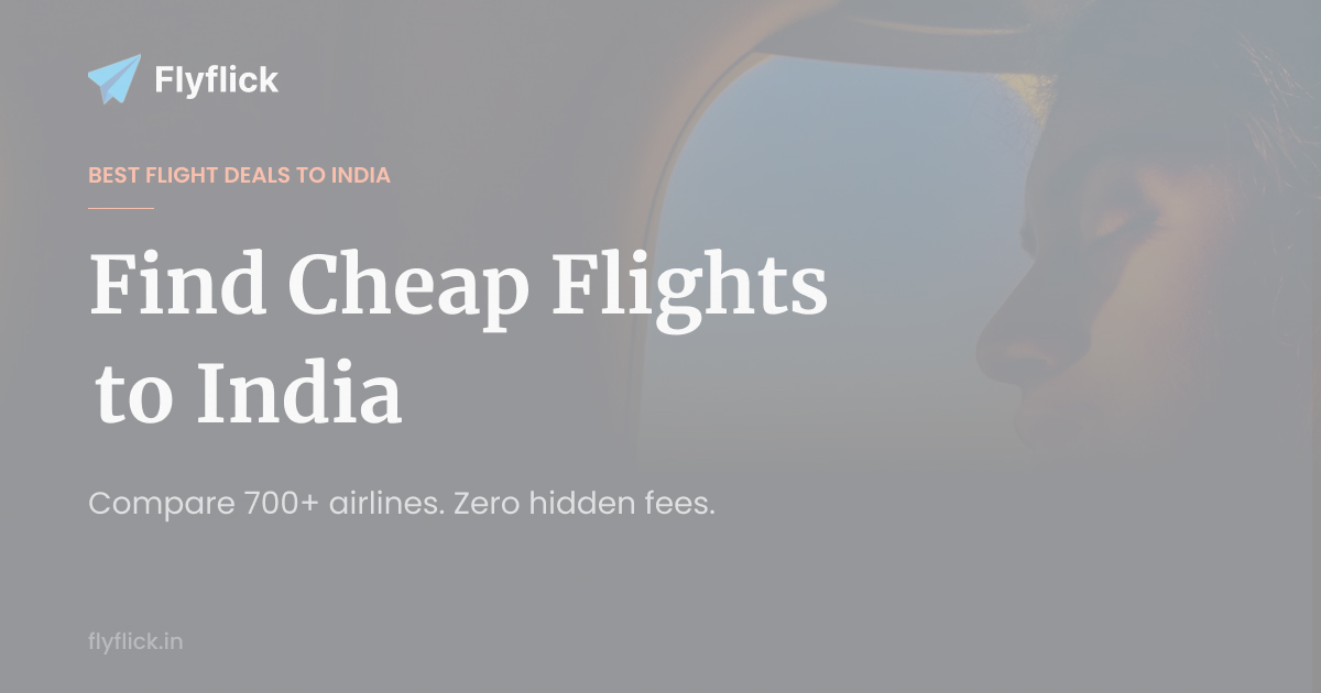 FlyFlick — Find Cheap Flights to India